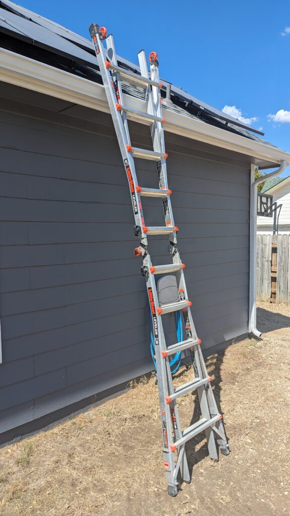12-Foot Folding Ladder - Wired Equipment Inc