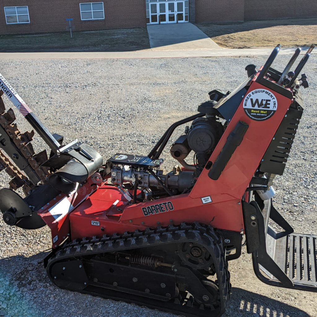 Trencher For Rent | Earth Moving | Wired Equipment Inc